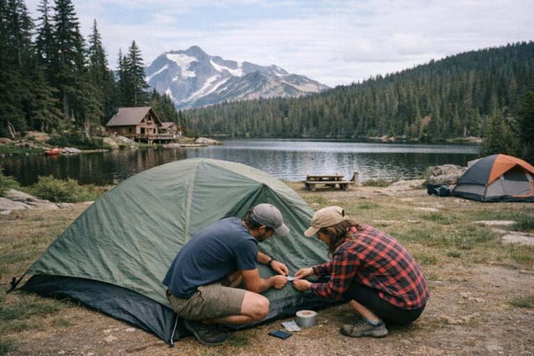 How To Patch A Tent: 5 Easy Steps + Keeping It Waterproof
